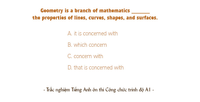 Geometry is a branch of mathematics .................the properties of ...